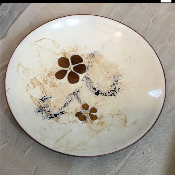 Bonavo | Accents | Vintage Bovano Floral Small Dish Use As Ring Tray ...